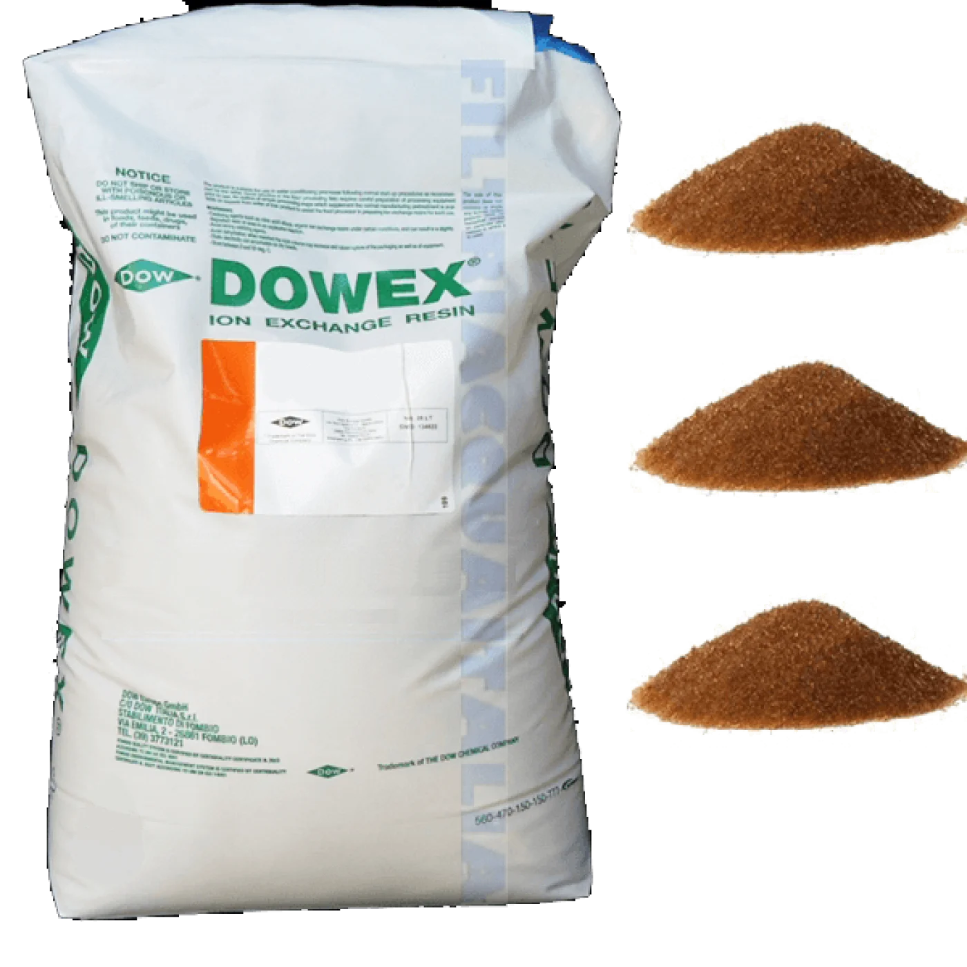 Resina Dowex MB50 a letto misto | Filtri Acqua Italia