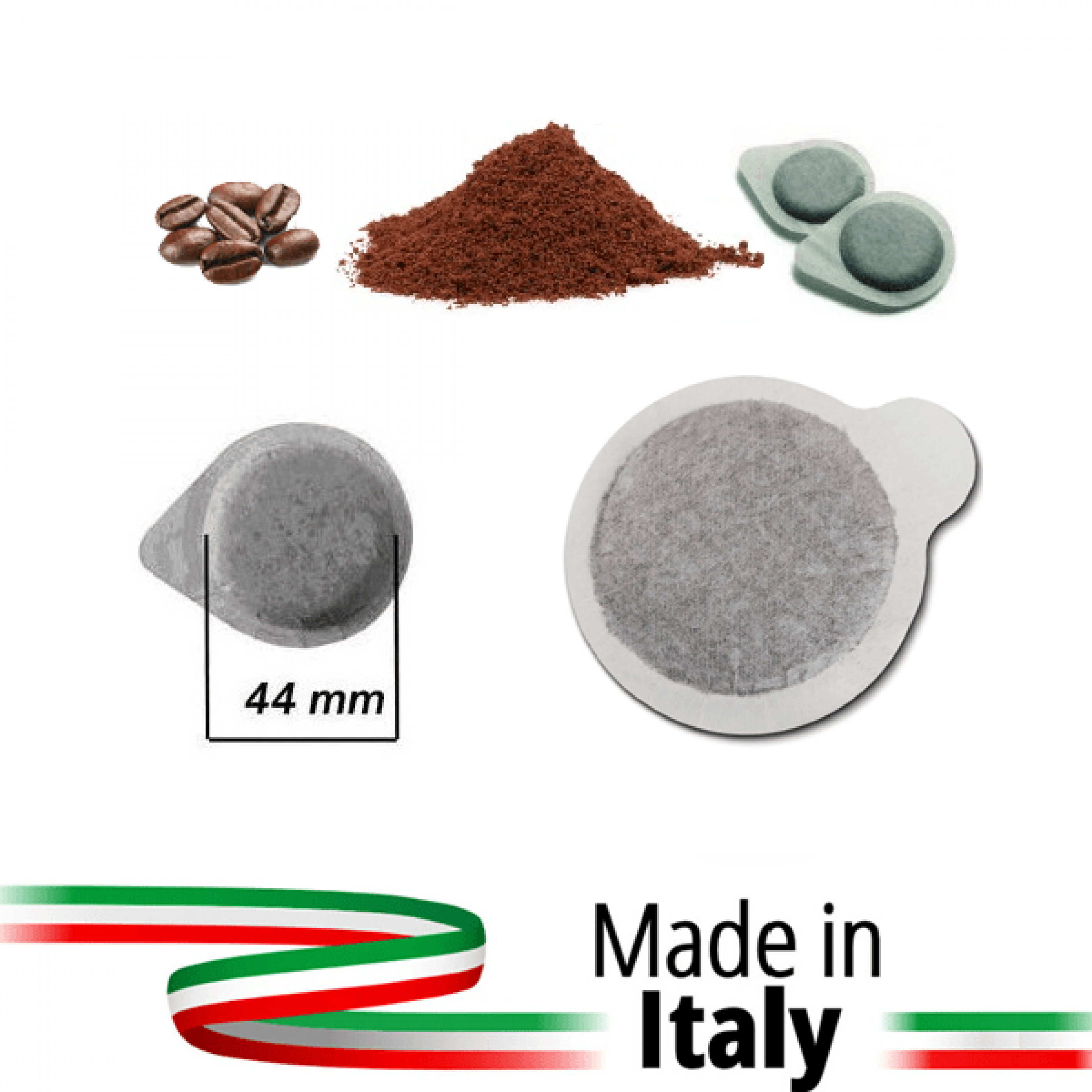 Cialde per Caffè Compatibili Ese 44 Scatola 300 PZ