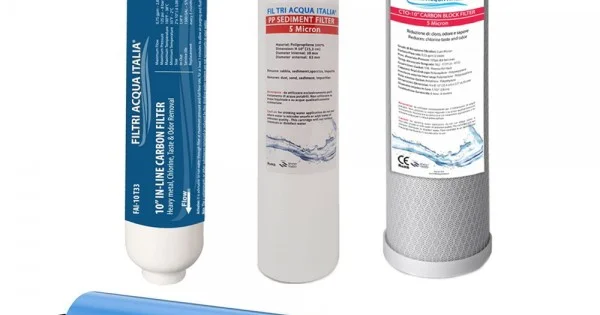 Kit Ricambi Filtri 10" per Osmosi Inversa con Memrana 100 GPD | Filtri ...